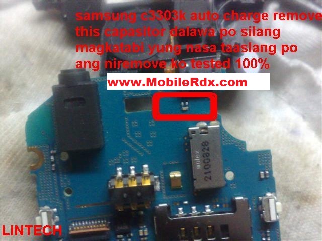 Samsung C3303 auto Charging Solution