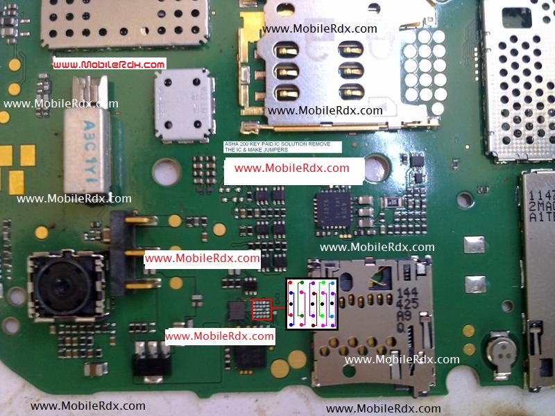 Nokia Asha 200 Keypad Ic Jumper Solution