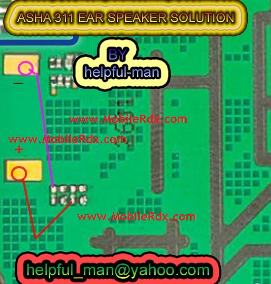 Nokia Asha 311 Ear Speaker Problem Solution Nokia Asha 311 Ear Speaker Problem Solution
