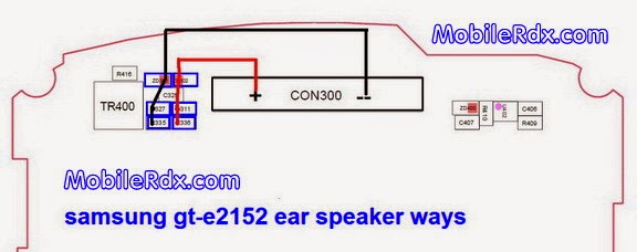 Samsung GT-E2152 Earpiece Speaker Solution Ways