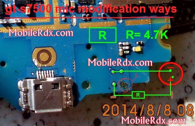 Samsung Ace Plus S7500 Mic Solution Repair Ways