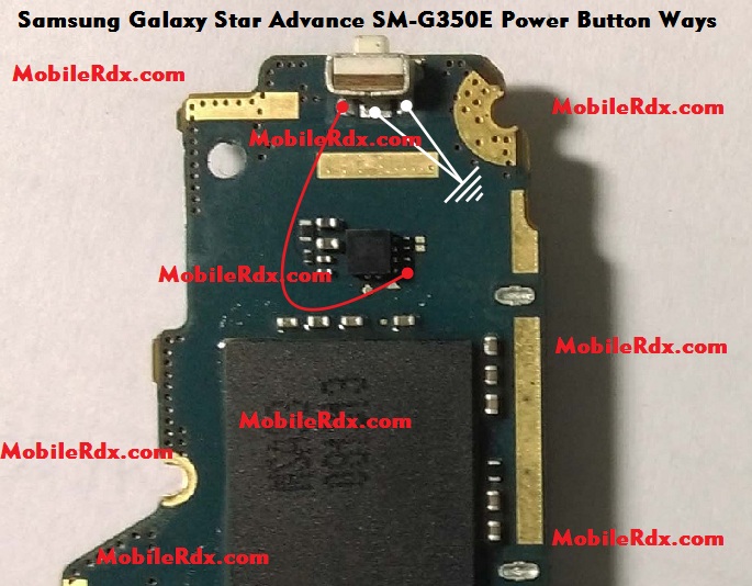 Samsung G350E Power Button Ways Problem Jumper
