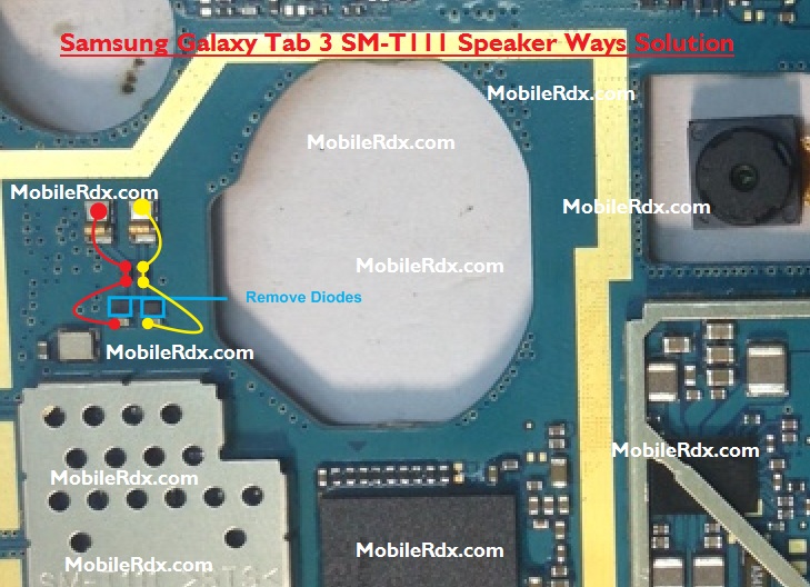 Samsung SM-T111 Ringer Speaker Jumper Solution