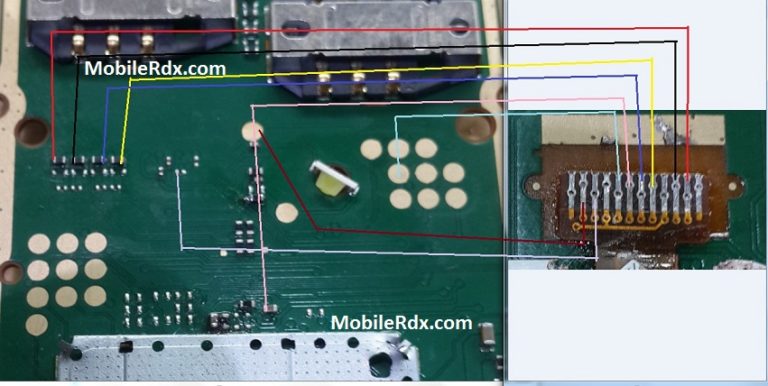 Nokia 105 RM-1133 Display Ways Light Jumper Solution