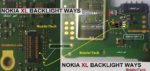 Nokia XL Display Light Ways Backlight Jumper Solution