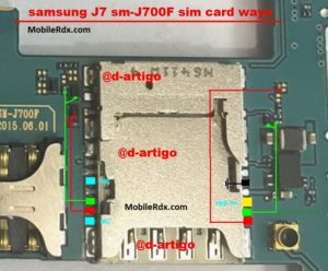 Samsung Galaxy J7 J700F Sim Card Ways Insert Sim Solution