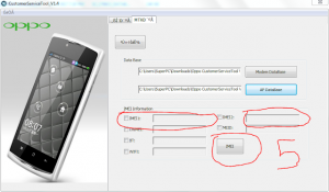 Repair Oppo A71 IMEI Using Oppo Service Tool