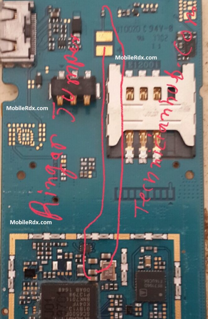 Samsung E1200Y Speaker Ways Ringer Problem Jumper Solution