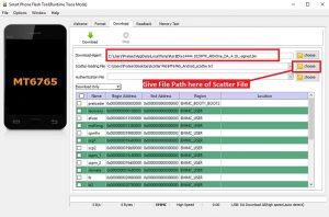 Smart phone flash tool checksum mismatch scatter - topsx