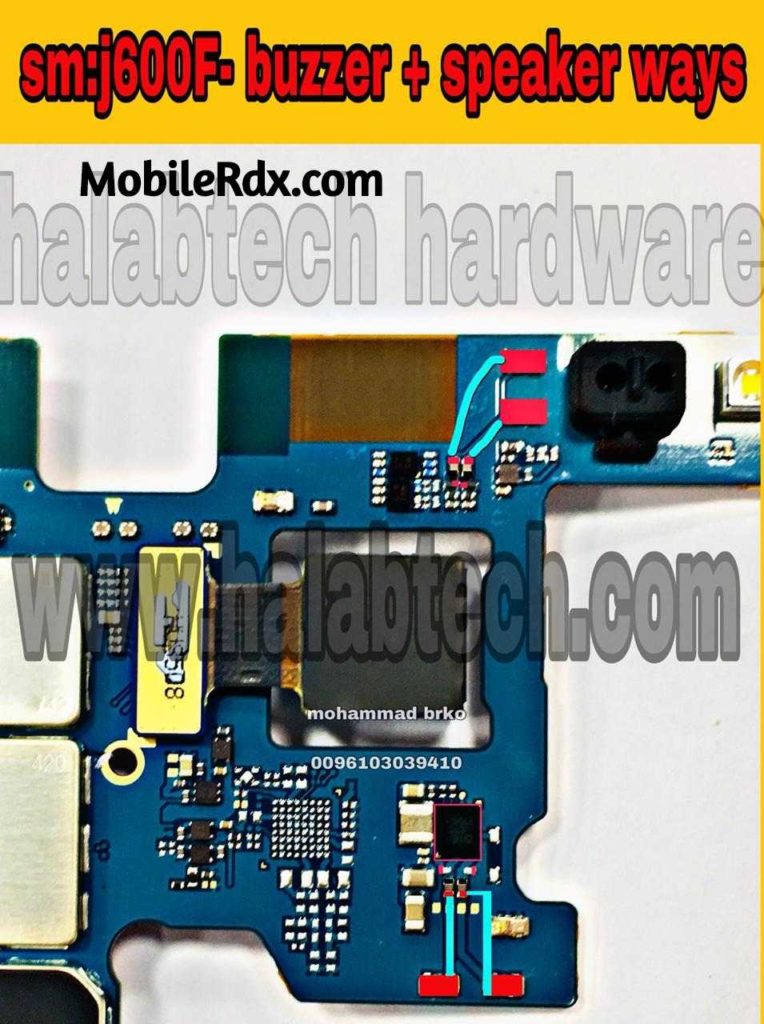 Samsung Galaxy J6 J600F Ringer Ways Ear Speaker Jumper Solution