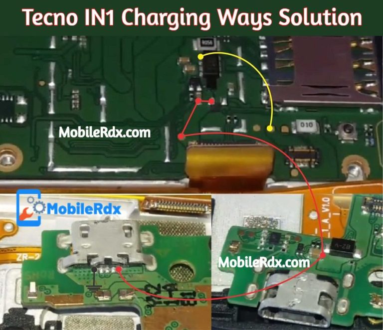 Tecno In1 Charging Ways Charging Problem Jumper Solution
