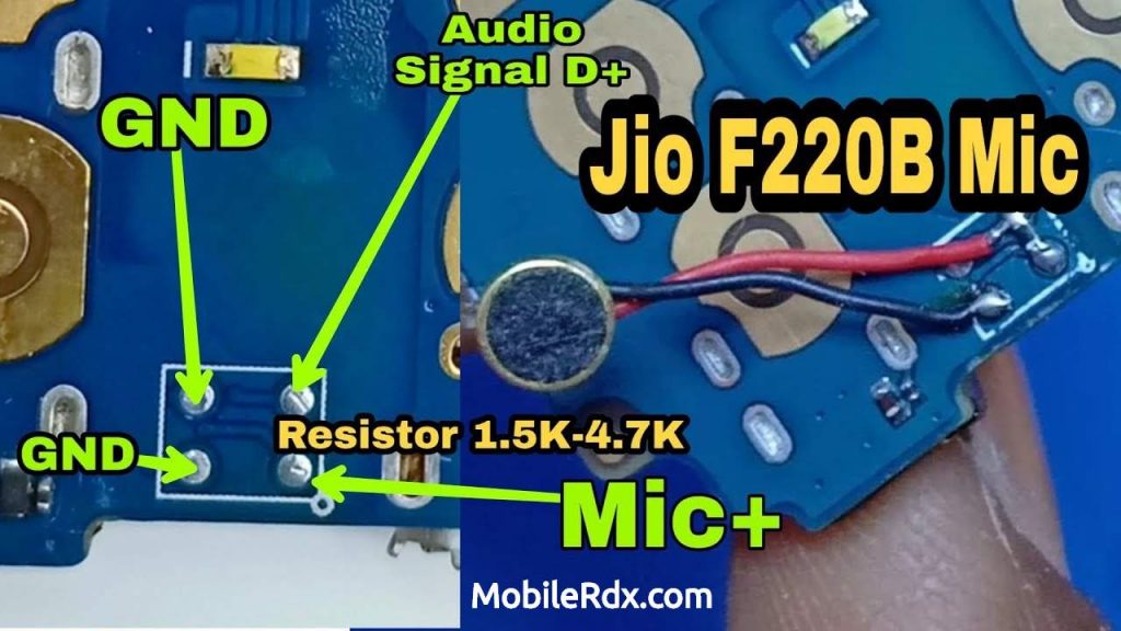 LYF Jio F220B Mic Ways Solution - How To Install China Mic On Jio F220B