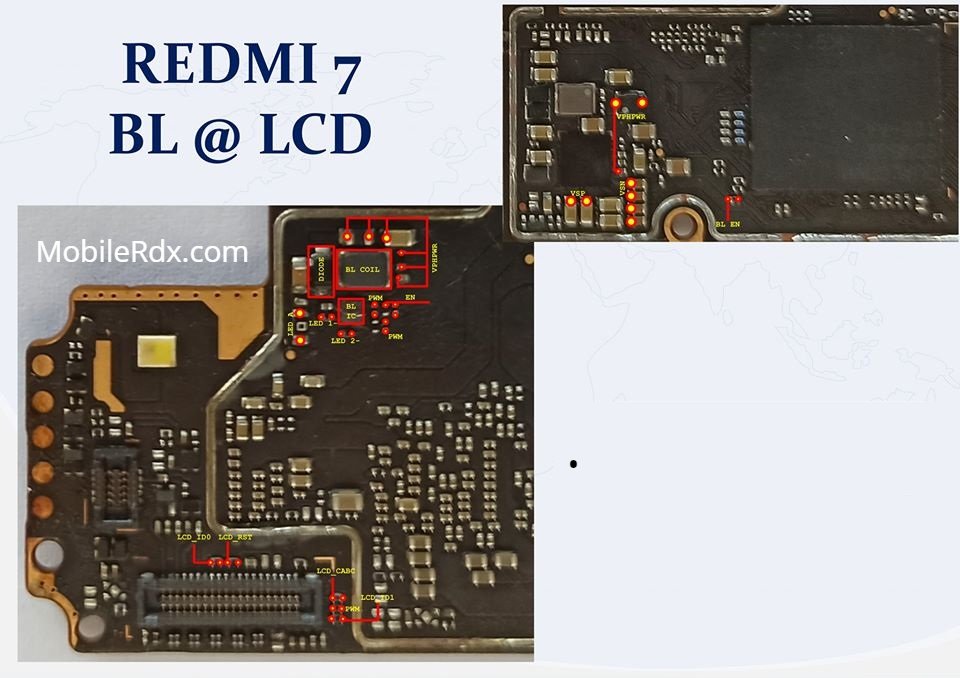 Xiaomi Redmi 7 Display Light Problem LCD Backlight Ways Xiaomi Redmi 7 Display Light Problem LCD Backlight Ways