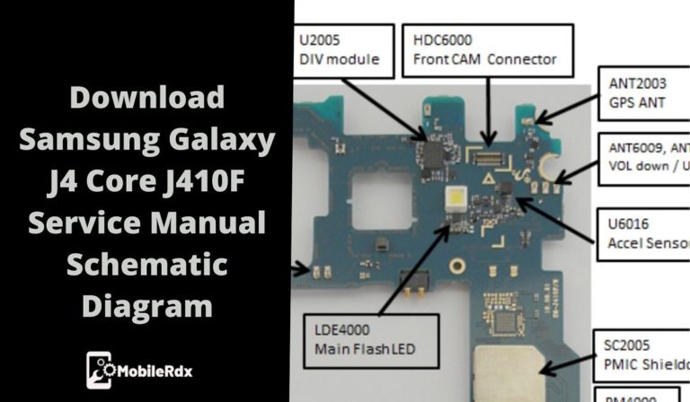 Download Samsung Galaxy J4 Core J410F Service Manual - Schematic