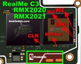 Oppo A5 (2020) ISP Pinout For User Lock Remove And Flashing