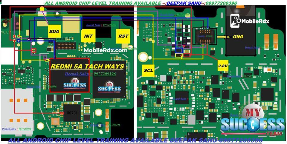 Redmi 5A Full Touch Screen Ways Touch Problem Repair Solution