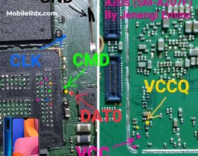 Oppo A37f ISP Pinout For EMMC Programming And Flashing