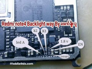 Repair Redmi Note 4 Display Light Problem | Backlight Ways