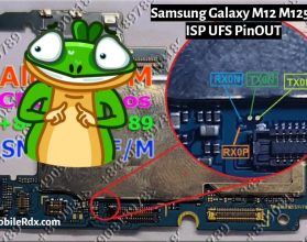 Samsung Galaxy A02 A022F EMMC ISP PinOUT