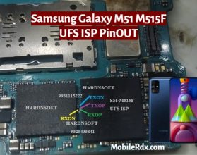 Samsung Galaxy A11 A115M ISP EMMC PinOUT | Test Point