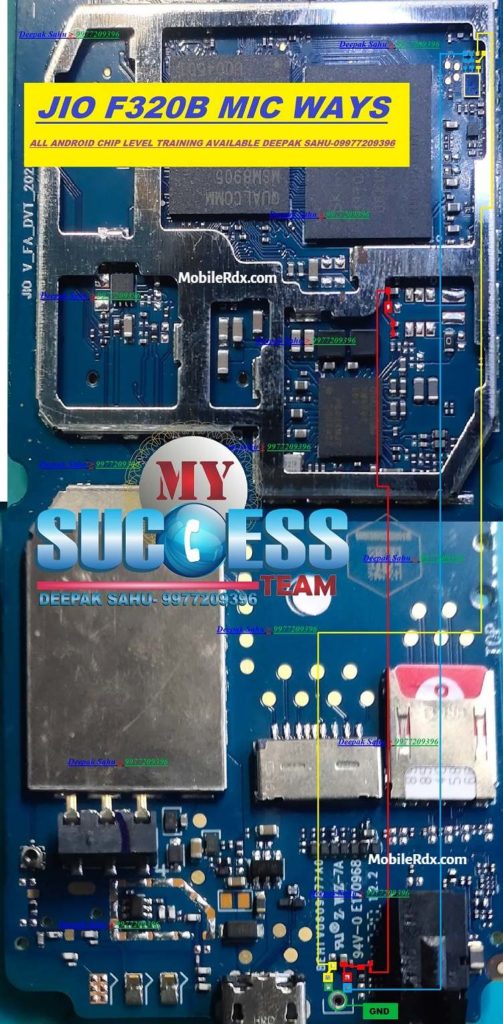 Jio F320B Mic Ways | Mic Problem Jumper Solution