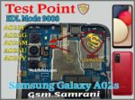 Samsung Galaxy A02s SM-A025F Test Point / ISP EMMC PinOUT