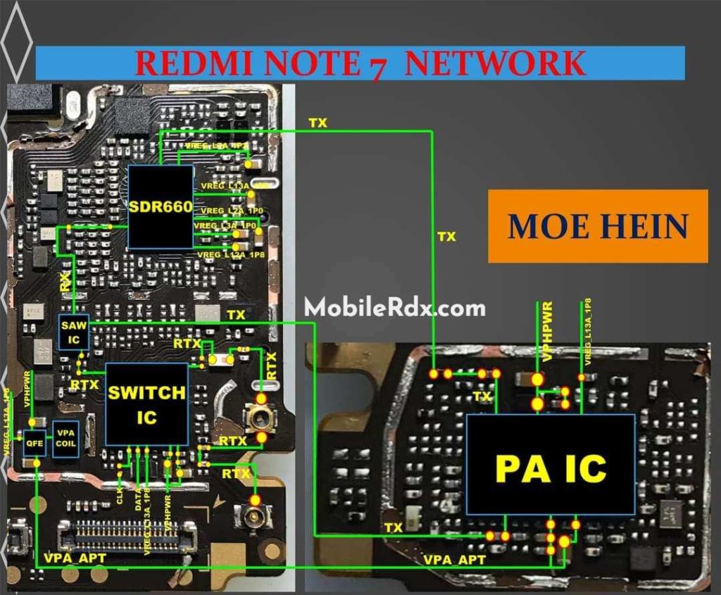 Redmi Note 7 Network Ways | Repair No Service and Signal Problem