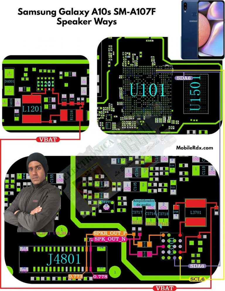 Samsung Galaxy A10s A107F Speaker Ways | Repair Ringer Problem