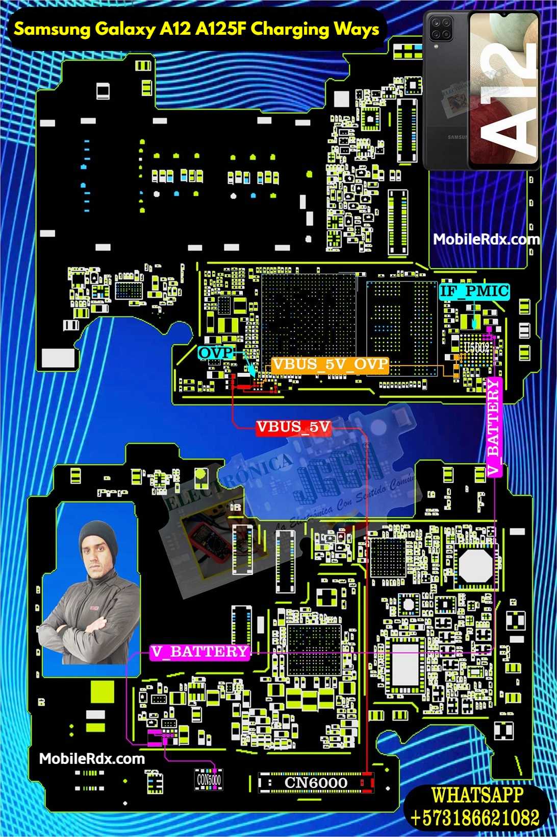 Repair: Samsung Galaxy A12 A125F Charging Ways Problem