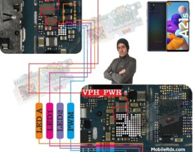 Samsung Galaxy A10 A105F Power Key Ways Volume Button Jumper