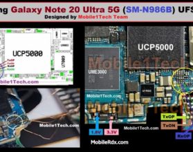 Samsung Galaxy A13 A135F ISP EMMC PinOUT | Test Point