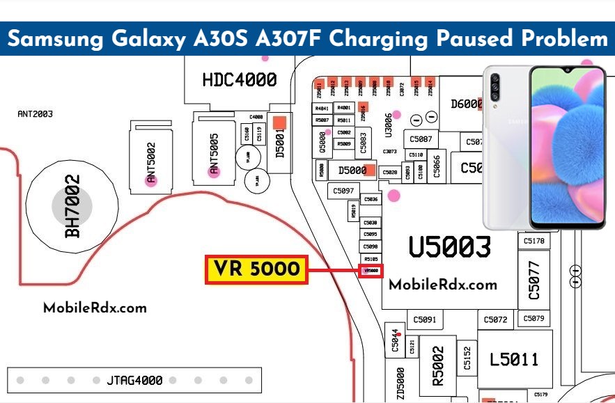 Repair: Samsung Galaxy A30S A307F Charging Paused Problem | Battery ...