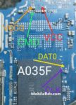 Samsung Galaxy A03 A035F ISP PinOUT | Test Point Image