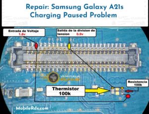 Repair: Samsung Galaxy A21s Charging Paused Problem | Battery Temperature Error