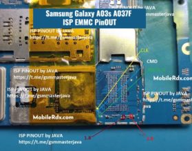 Samsung Galaxy M53 M536B UFS ISP Pinout | Test Point