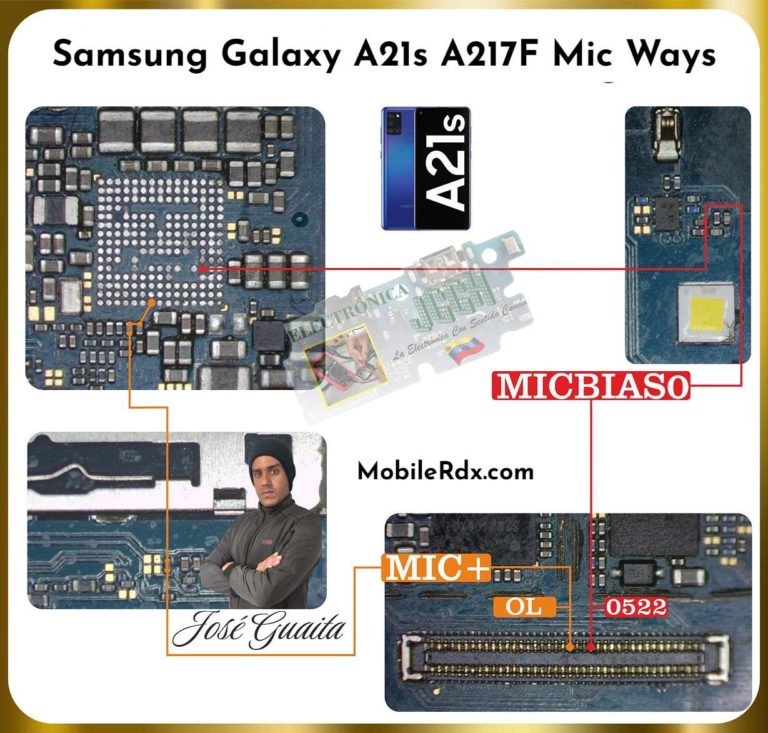 Samsung Galaxy A21s A217F Mic Ways | Repair Mic Not Working Problem
