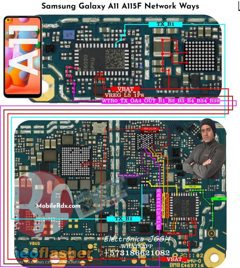 Samsung Galaxy A11 Network Ways | Repair No Signal or Network Problem