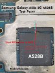 Samsung Galaxy A52s A528B Test Point to Remove Pattern, FRP And Flashing
