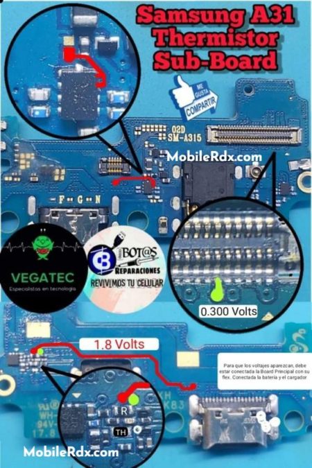 Repair Samsung Galaxy A31 Charging Paused Problem | Battery Temperature ...