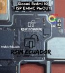 Xiaomi Redmi 10 ISP EMMC PinOUT | Test Point | EDL Mode