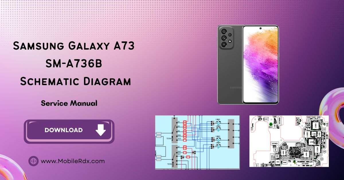 Download Samsung Galaxy A73 SM-A736B Schematic Diagram
