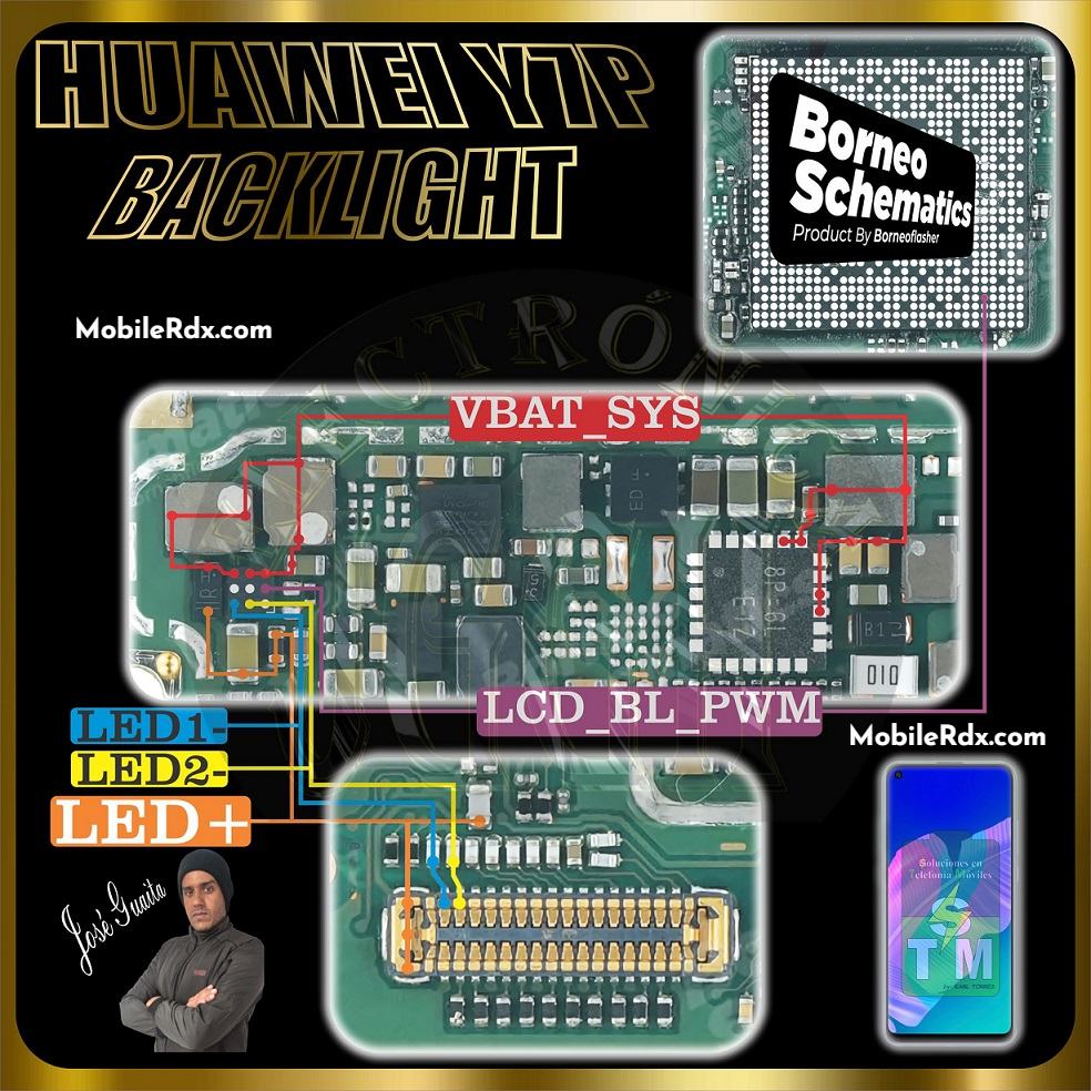 Huawei Y7p Backlight Ways | Repair Display Light Problem