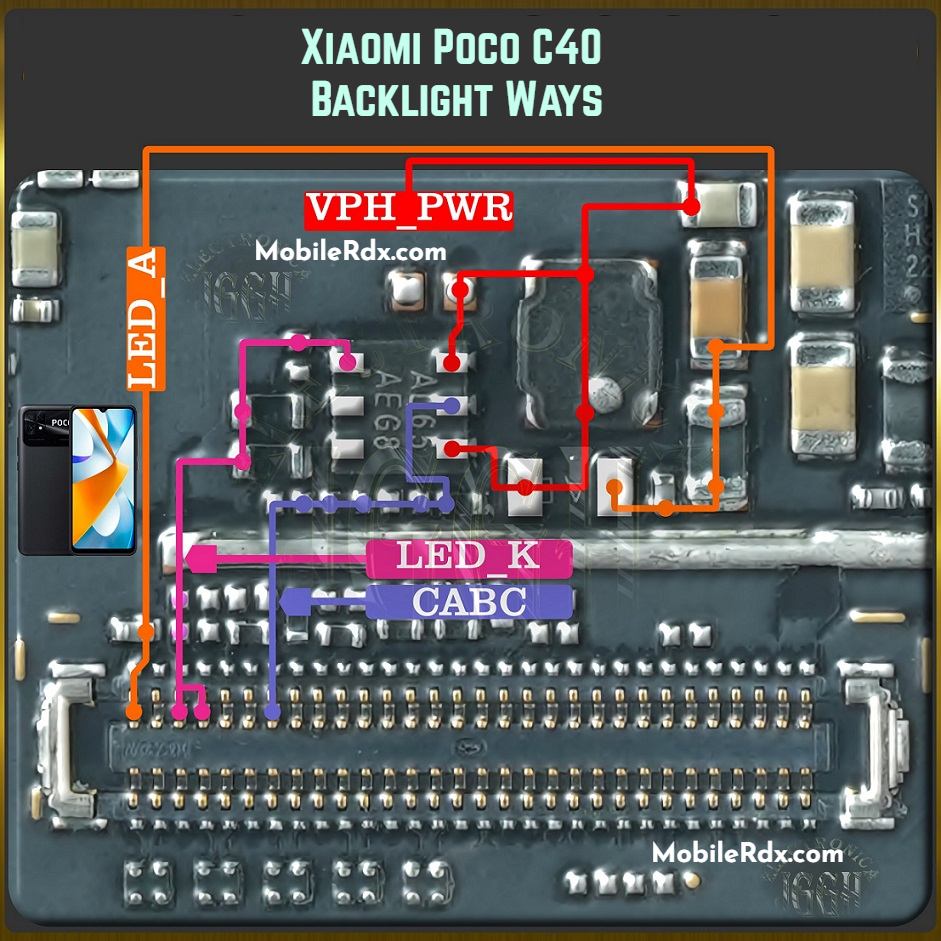 Xiaomi Poco C40 Backlight Ways | Fix And Repair Display Problems