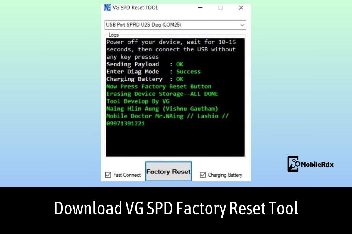 Download VG SPD Factory Reset Tool [Spreadturm Pattern Unlock]