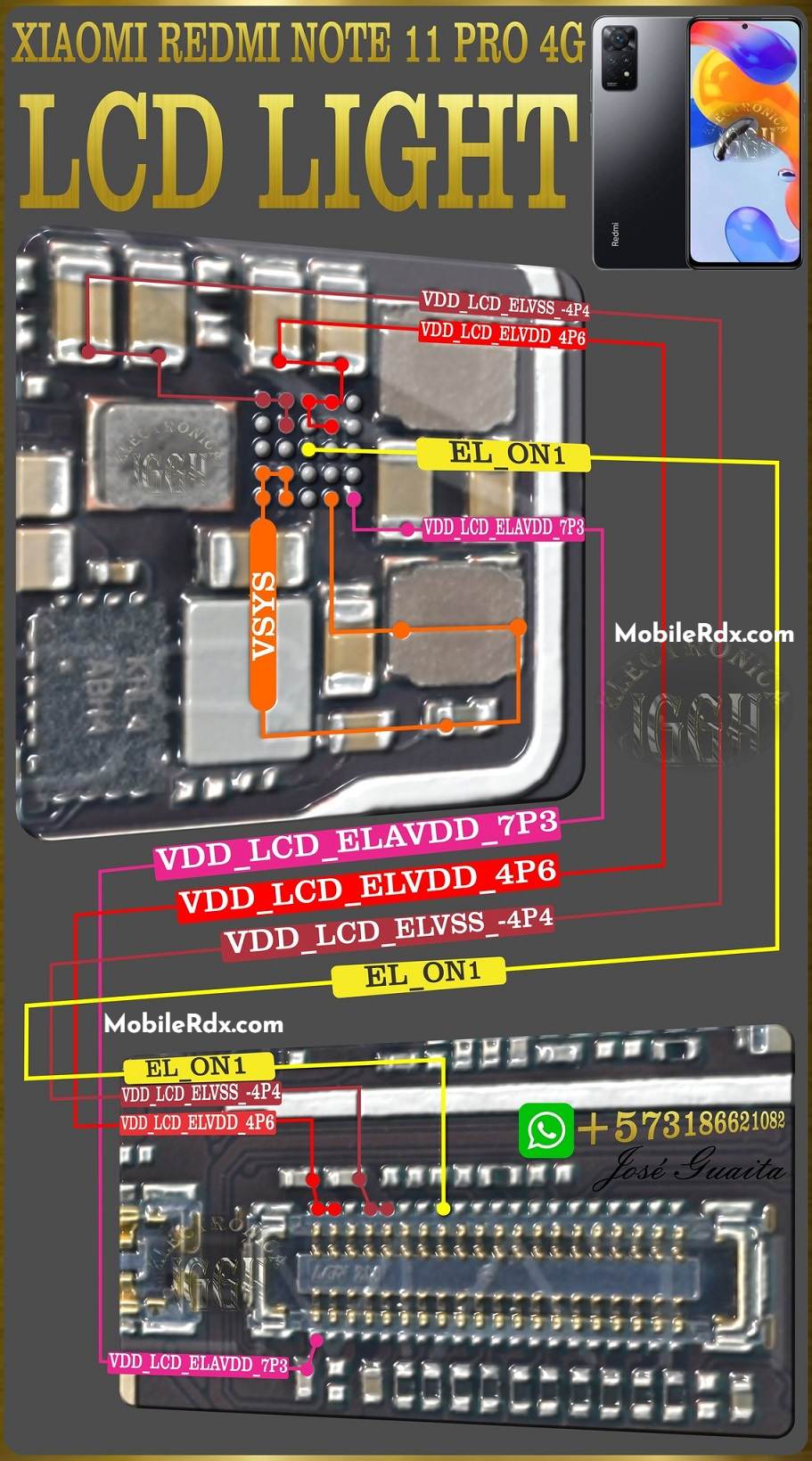 Redmi Note 11 Pro Backlight Ways | Repair Display Light Problem Redmi Note 11 Pro Backlight Ways | Repair Display Light Problem