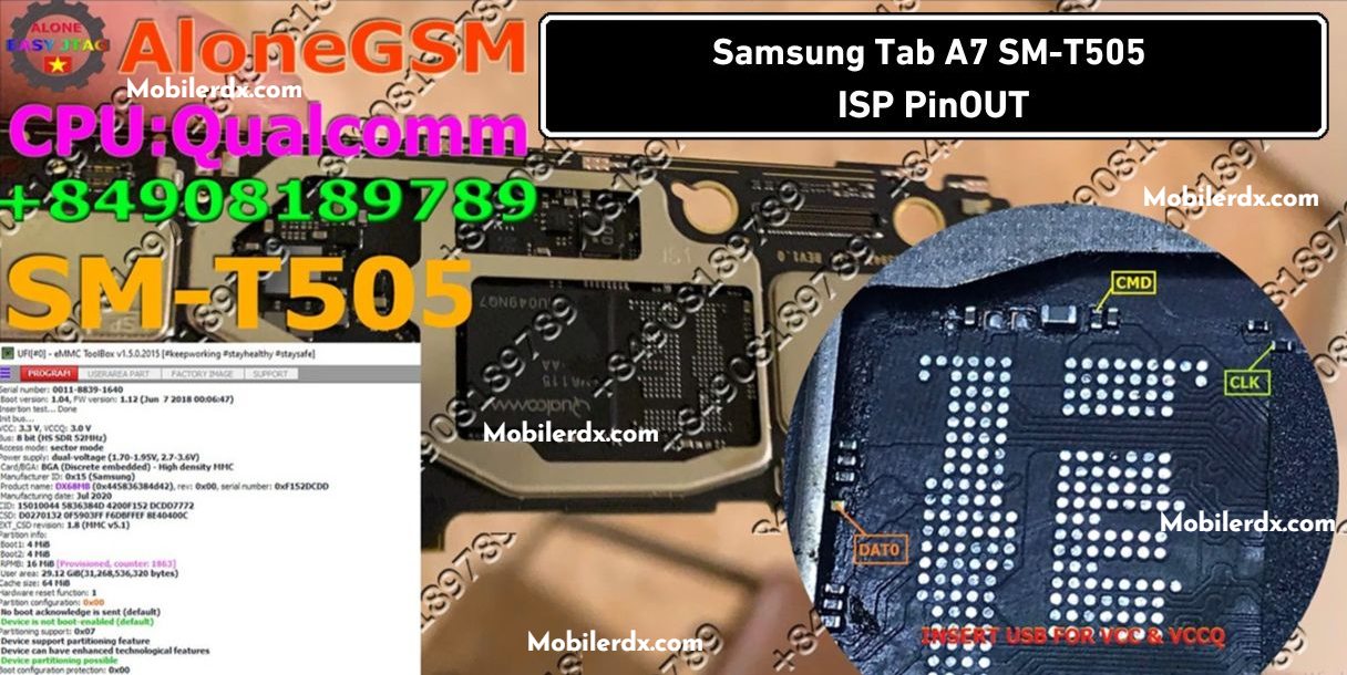 Samsung Galaxy Tab A Isp Emmc Pinout Test Point Sexiezpix Web Porn