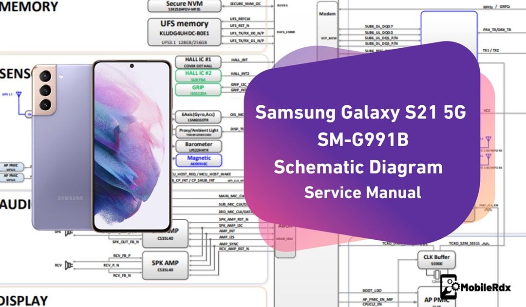 Samsung S21 5G SM-G991B Schematic Diagram | Service Manual