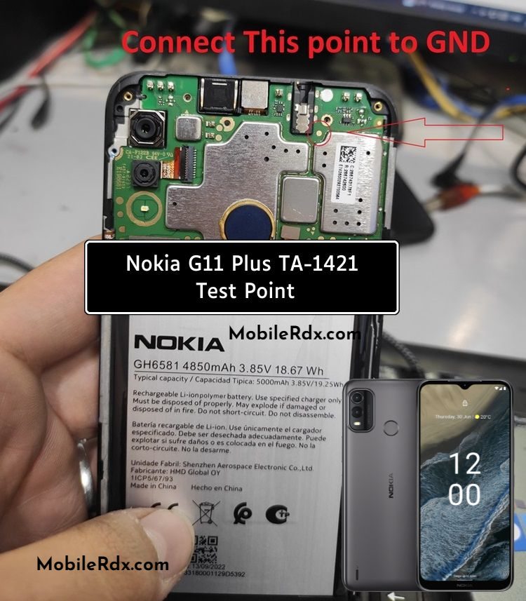 Nokia G11 Plus TA-1421 Test Point | Download Mode