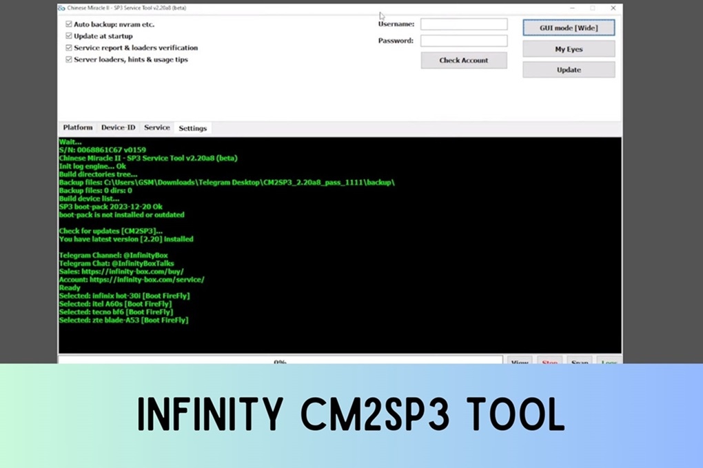 Download Infinity CM2SP3 v2.44 Setup [Latest Version]