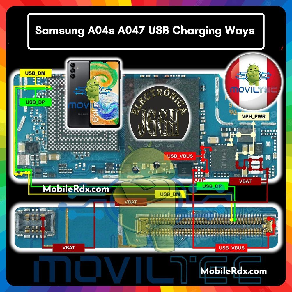 Samsung A04s A047 Charging Ways | Repair Not Charging Problem